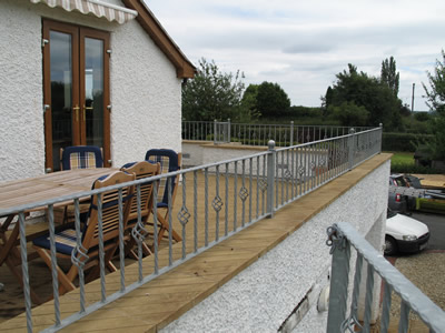 Balcony Decking – Shropshire Roofing